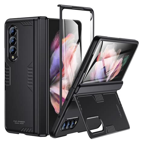 Leiau For Samsung Fold3 Kickstand Case Galaxy Z3 Fold 5g
