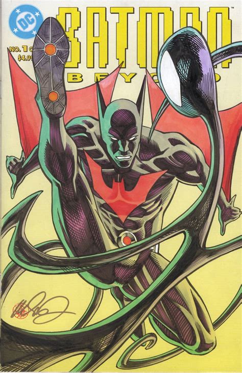 Batman Beyond Inque Illustration Cover In Mike Millers Commissions Comic Art Gallery Room