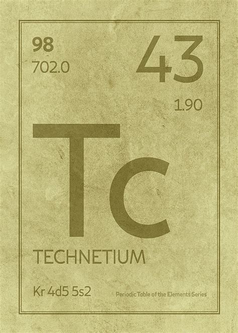 Technetium Element Symbol Periodic Table Series Beach Sheet By Design Turnpike Pixels