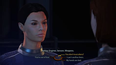 Me1 The Flipped Dialogue Wheel Really Screwed Ashley Over Rmasseffect
