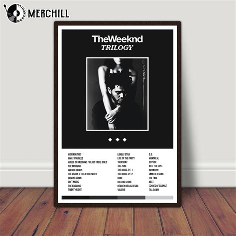The Weeknd Trilogy Album Cover The Weeknd Trilogy Poster The