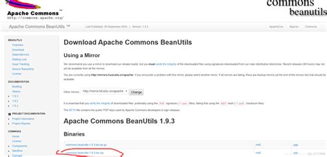 获取以及配置common Beanutils 和 Commons Logging Jar包51cto博客commonsbeanutilsjar