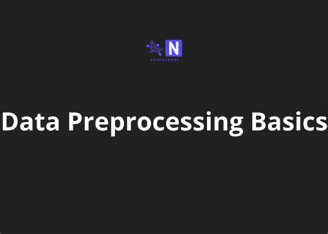 A Beginners Guide To Data Preprocessing In Ml Neuraldemy