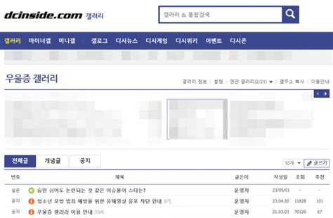 우울증갤러리 폐쇄 안한다…자율규제 강화 결론 서울경제