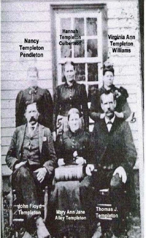 Nancy Mary Templeton Pendleton 1852 1908 Find A Grave Memorial
