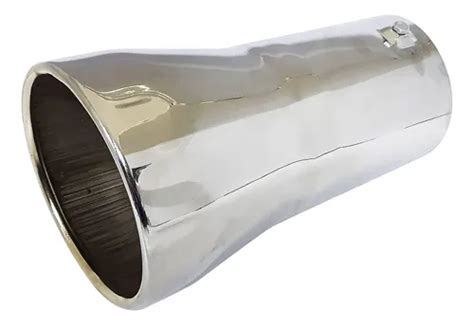 Ponteira Escapamento Cromada Reta 45 Polegadas 26 Cm Frete Grátis