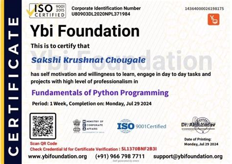 Sakshi Chougale On Linkedin Im Excited To Have Completed The