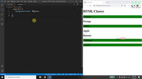 Classes Html Malayalam Tutorial Part 16 Of 25 Youtube
