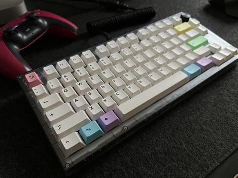 My New Portico 75 With Gateron Phantom Silver Switches Nk Cherry