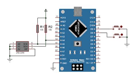 Arduino Nano I C EEPROM Programming Tutorial Ee Diary