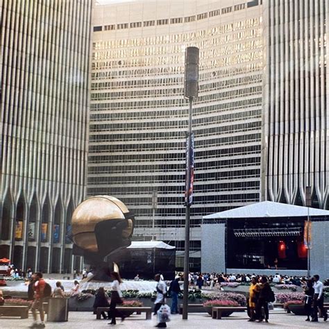 The Beautiful Austin J Tobin Plaza On August 8th Of 2001 This Plaza
