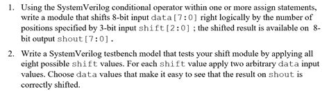 Using The Systemverilog Conditional Operator Within