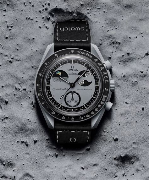 Omega X Swatch Moonswatch Mission To The Earthphase Brand New Fast