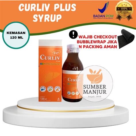 Jual Curliv Plus Syrup 120 Ml Shopee Indonesia