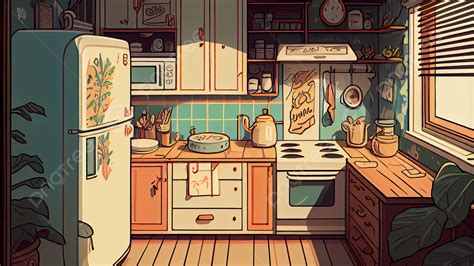 주방 주방 용품 일러스트 배경 부엌 키친 주방 배경 일러스트 및 사진 무료 다운로드 Pngtree