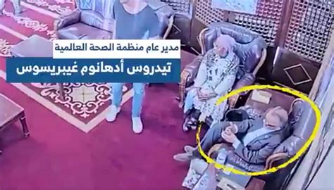 Watch Video Of Who Chief Tedros Escaping Israeli Airstrike Daily Telegraph Nz