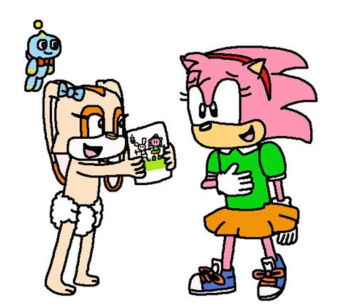 Cream And Amy Rose Best Friends By Mslash67 Production On Deviantart