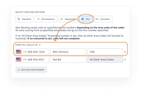 Incorporates Geo Routing Into Call Forwarding Connecting