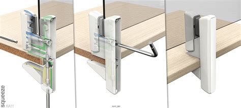 Glass Acrylic Office Desk Clamp Perspex Screen Bracket BPF