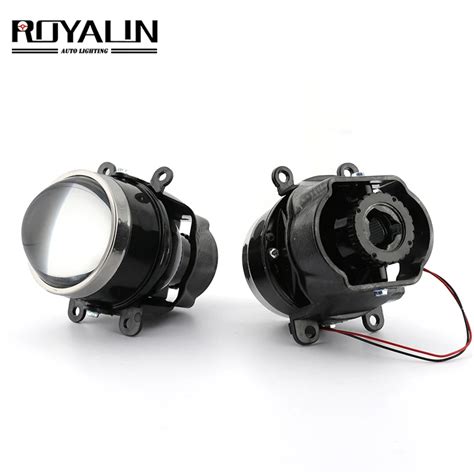 Royalin 자동차 안개 조명 바이 제논 렌즈 H11 D2s D2h 프로젝터 포드 Mazada 미쓰비시 Pajero 스바루 시트로엥 다키아 르노 닛산light For