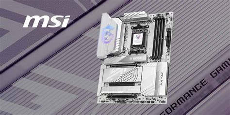 Msi Mpg Mpg X E Edge Ti Wifi Am Amd X E Sata Gb S G Lan Ddr M Wi Fi Atx Motherboards