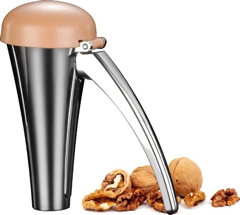 Walnut Nut Shelling Tool Vertical Pecan Nut Cracker Tool Zinc Alloy