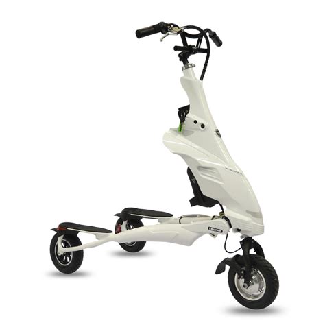 Trikke Fully Electric Vehicle Scooter New White Ps Auction We
