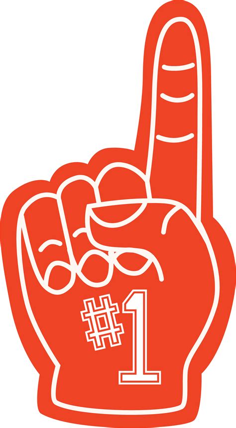 Foam Finger Clipart