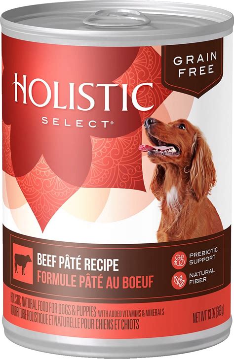 Holistic Select Grain Free Dog Food Review Canned Dog Food Advisor