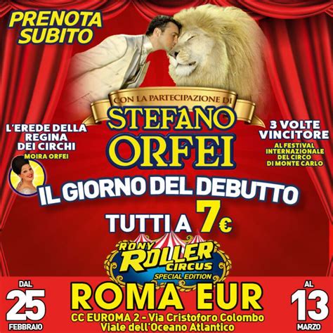 Rony Roller Nuova Piazza A Roma Eur Foto Circusfans Italia
