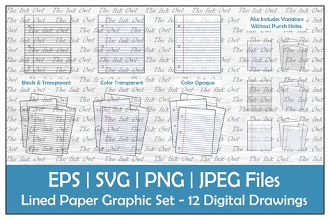 Stack Of Lined Paper