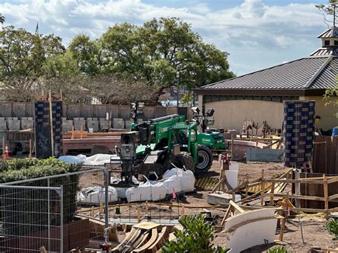 Construction Continues On Epcot Flex Space After Partial Opening