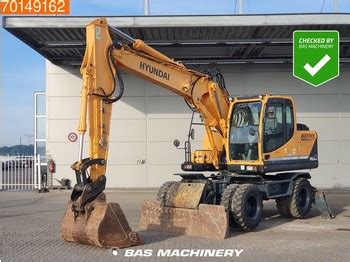 Hyundai R140w 9a Outriggers And Blade All Functions For Sale Wheel