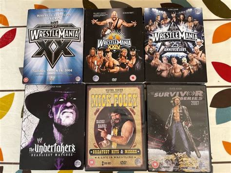Wwe Wwf Wcw Wrestling Dvds For Sale In Oranmore Galway From Caraid1