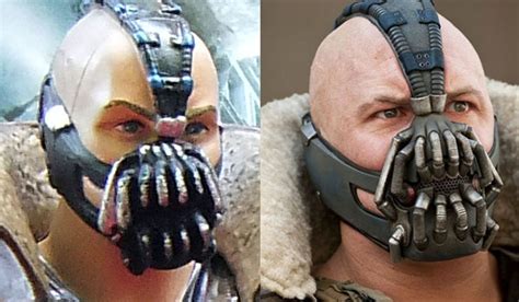Bane Without Mask In Movie