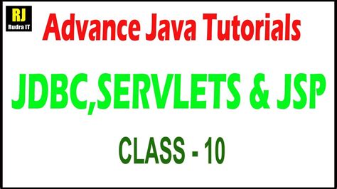 Java Tutorial Advanced Java Class 10 Online It Tutorials Youtube