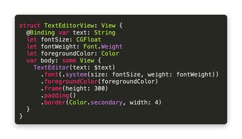 Create A TextEditor With Font Size Weight Colour Settings