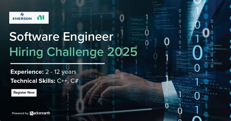 Hiring Softwareengineering Careergrowth Codingchallenge Emerson