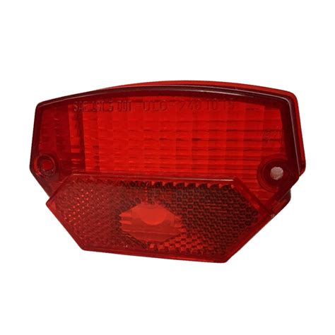 Nos Cev Superman Style Replacement Tail Light Lens — Detroit Moped Works