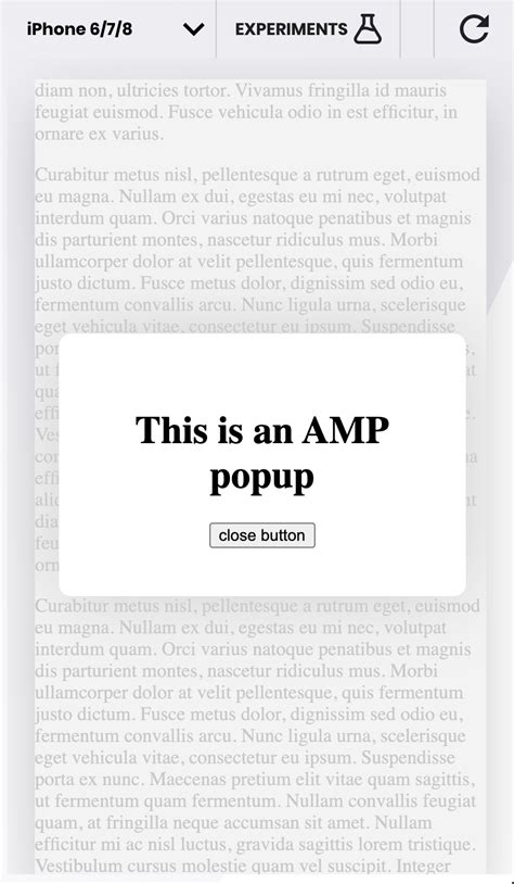 Javascript How To Show Popup On Amp Page After Settimeout Stack