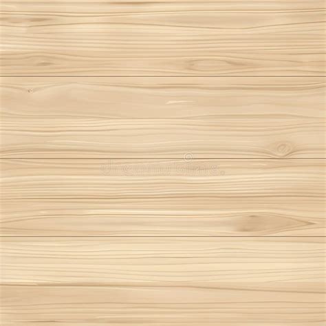 Seamless Light Wood Texture With Grain And Gradient Stock Illustration
