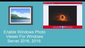 How To Enable Photo Viewer On Windows Server Or TeckJB