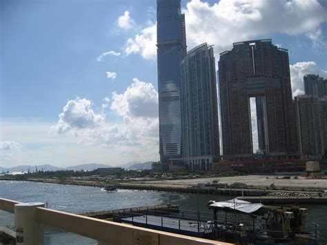 홍콩 건축 현장의 대나무 비계