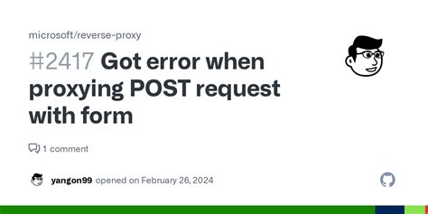 got error when proxying post request with form · issue 2417