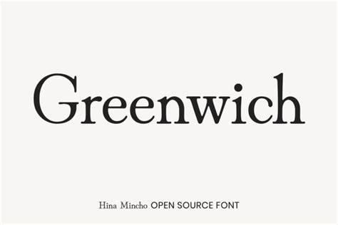 Free Hina Mincho Open Source Font Free Font Add On Rawpixel Nohatcc