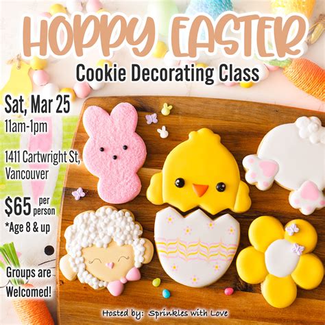 Cookie Decorating Class Vancouver Sprinkles With Love Hand Decorated Cookies In Chilliwack Bc