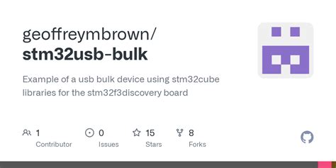 Github Geoffreymbrownstm32usb Bulk Example Of A Usb Bulk Device