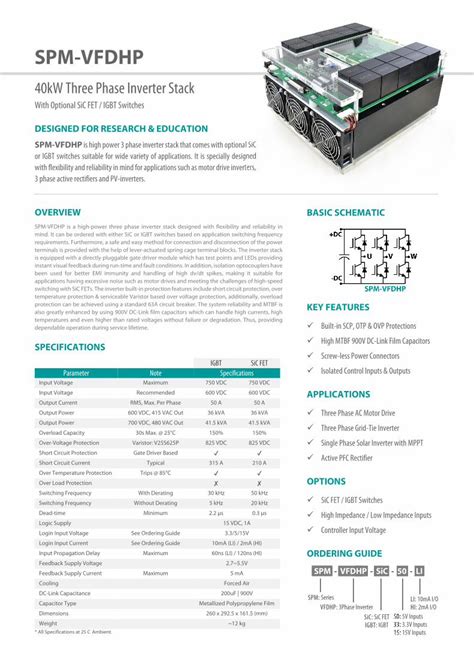 Pdf 40kw Three Phase Inverter Stack Taraz Technologies Dokumen Tips