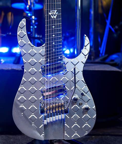 Et 7 String Multiscale With Ff Tremelo Custom Build Reverb