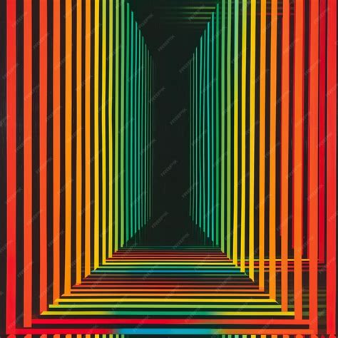 symmetrical geometric lattice pattern parallel perspective projection